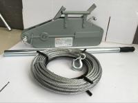 China Manual Mild Steel Tirfor Machine with 0.8-5.4T Capacity and 20m Lifting Height for Construction Hoist for sale