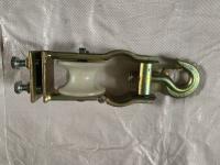 China Durable Conductor Stringing Pulley Block with 5-20 KN Rated Load and 1.9-2.5KG Weight for Overhead Lines for sale