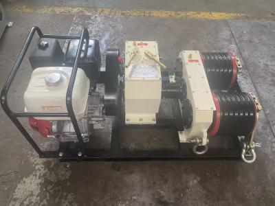 China 13HP Honda Gasoline Cable Winch Puller with 26m/min Lift Speed and 10m Maximum Lifting Height for sale