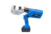 China Battery Hydraulic Cable Crimper with 16-400mm² Crimping Range 120KN Force and 42mm Stroke Portable Electric Pressing Tool for sale