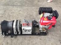 China 5 Ton Capacity Diesel-Powered Cable Winch Puller with High-Speed Operation for Transmission Line Installation for sale