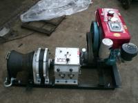 China 5-Ton Capacity Diesel Engine Powered Capstan Winch for High-Speed Cable Pulling and Lifting for sale