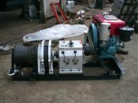 China 5-Ton Capacity Diesel Engine Powered Capstan Winch for High-Speed Cable Pulling and Lifting for sale
