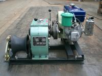 China 3T Diesel-Powered Capstan Winch for Cable Pulling | 4HP High-Efficiency Wire Lifting Machine for sale