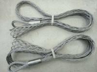 China 10kN Rated Load Wire Mesh Grip Cable Sock 2m Long for 10-25mm OPGW Cables | Heavy-Duty Conductor Pulling Tool for sale
