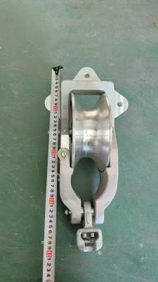 China SH10TY Universal Block Power Roller with 10KN Rated Load and Aluminum Wheel for Compact & Portable Overhead Power Line Stringing for sale