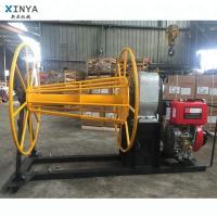 China Steel Construction Cable Winch Puller with Safety Latch and 1/3/5/8-Ton Capacity for Heavy Duty Pulling for sale