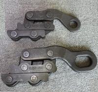 China 16kN Rated Load Earth Wire Come Along Clamp for 50-150mm² Wire with Parallel Jaw Type for sale