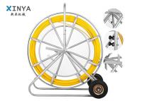 China Wheeled Duct Rodder Cable Pulling Tool with Fiberglass Reinforced Plastic Rod and 50-300M Length for Easy Cable Placement for sale