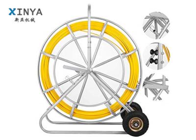 China Wheeled Duct Rodder Cable Pulling Tool with Fiberglass Reinforced Plastic Rod and 50-300M Length for Easy Cable Placement for sale