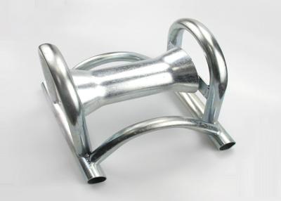 China Zinc-Plated Steel Bridge-Type Cable Roller with 10KN Rated Load for Efficient Cable Installation for sale