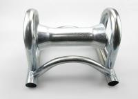 China Zinc-Plated Steel Bridge-Type Cable Roller with 10KN Rated Load for Efficient Cable Installation for sale
