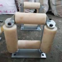 China 185mm Transmission Line Nylon Aluminum Rollers Cable Pulling for sale