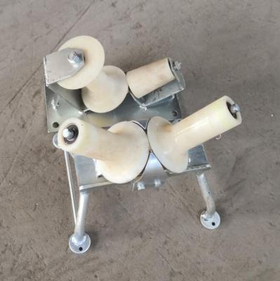 China One Way Cable Laying Roller Nylon Stringing Block Turning for sale