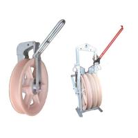 China 660mm Dia Wheels Helicopter Stringing Blocks For Pilot Wire Rope for sale
