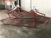 China Brake Frame Electric Wire Rope Reel Stand For Supporting Cable GSP for sale