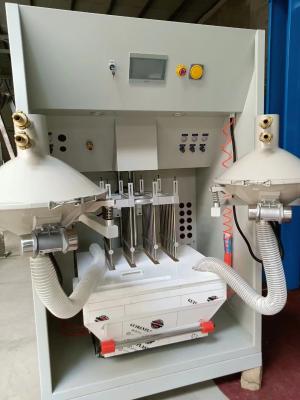 China PLC control Electrostatic Powder Coating Line Automatic recovery Powder Supply Center for sale