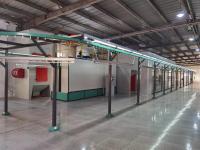 China 40m/Hour Automatic Powder Coating Line For Wood Plate Wooden Furniture Mdf for sale