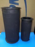 China Ho DN50 Pinch Valve Sleeve Powder Coating Spare Parts for sale