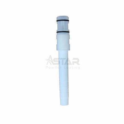 China IG07 White With black O- Ring PTFE Venturi Powder Coating Spare Parts for sale