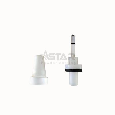 China 1008257 1008258 Round Nozzle Complete NS09 powder coating spare parts for sale