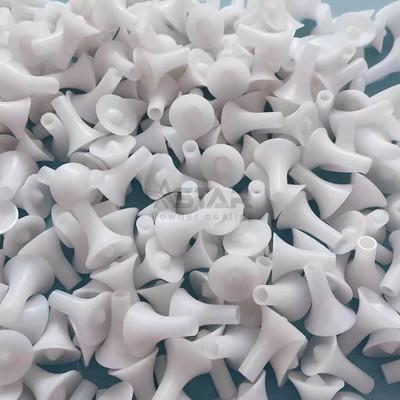 China Optional Size Round Nozzle Trumpet Nozzle Powder Coating Spare Parts for sale