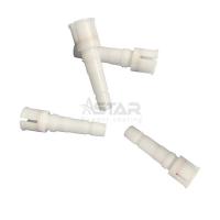 China PTFE Material Standard Size Compatible Powder Coating Spare Parts for sale