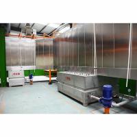China Suspended Tunnel Electrostatic Powder Coating Line Surface Pretreatment Equipment for sale