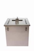 China 550x550mm High Thickness Square Powder Coating Hopper for sale