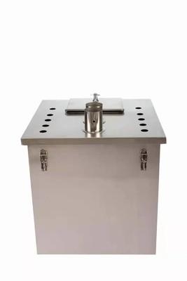 China 550x550mm High Thickness Square Powder Coating Hopper for sale