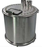 China PH150D-24-D Round Recycle Powder Coating Hopper for sale