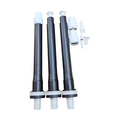China Straight 250mm Complete Flat Jet Nozzle Electron E Gun Nozzle Extension Kit for sale