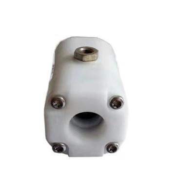China AKO DN20 Pinch Valve Manual White Internal Thread Connection for sale