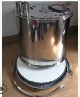 China PH150D-24-D Stainless Steel Round Hopper Recycled Powder Coating OEM Customizable for sale