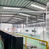 China Horizontal Sheet Metal Parts Powder Spraying Coating Line for sale