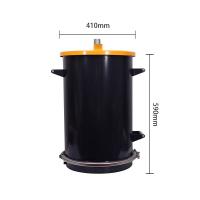 China Stainless Steel Fluidizing Powder Coating Hopper for Powder Coating Machine for sale