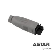 China STAK 200 Field Attachable Industrial Rectangular Cable Connector 2+PE 250V 16A for sale