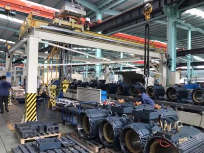 China Large Iron Castings Electrostatic Liquid Painting Equipment for sale