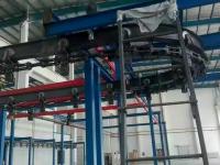 China High Load Automatic Powder Coating Line For Heavy Products for sale
