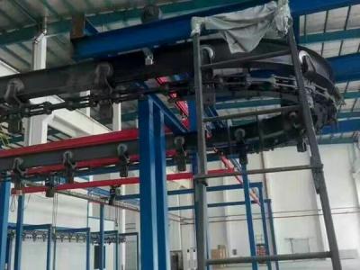 China High Load Automatic Powder Coating Line For Heavy Products for sale