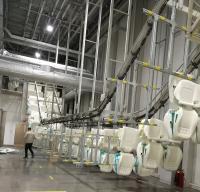China Automobile Seat Glue Electrostatic Powder Coating Line for sale