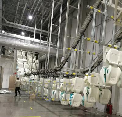 China Automobile Seat Glue Electrostatic Powder Coating Line for sale