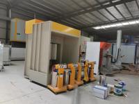 China Artificial Spraying Recover Small Powder Room With Four Filter Elements for sale