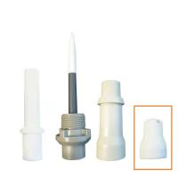 China 615083 Flat Jet Powder Coating Nozzle G4 MS Topcoat A4 Spray Spare Parts for sale