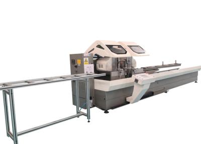 China Digital Double Head Aluminum Cutting Saw Machine Heavy Duty for sale