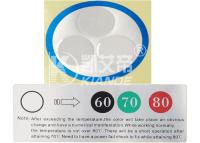 China High Adhesive Busbar Temperature Thermal Indicator Sticker On Busbar Joint for sale
