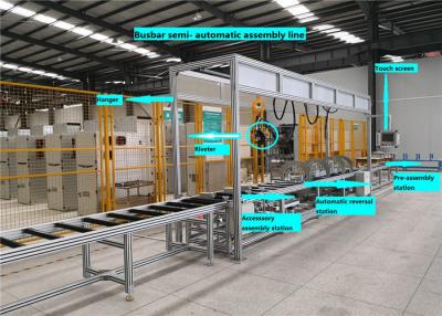 China 3000mm/4min 380V automatic busbar reversal busbar riveting Compact Busbar Machine for sale