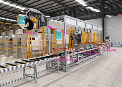 China Manual Riveting Semi Automatic Busbar Assembly Line for sale