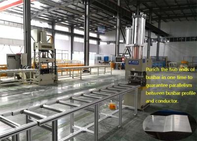 China Gas Hydraulic Digital 50T BusBar Booster Machine For Copper Punching for sale