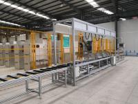 China 3000mm/4min 4500mm Busbar Assembly Line Integrated Control Automatic Busduct Production for sale
